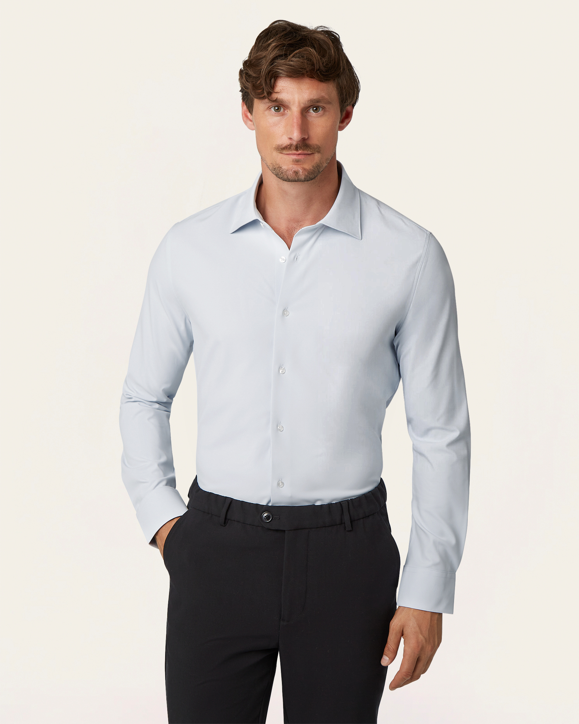 Light Blue Non-Iron Classic Shirt | LABFRESH